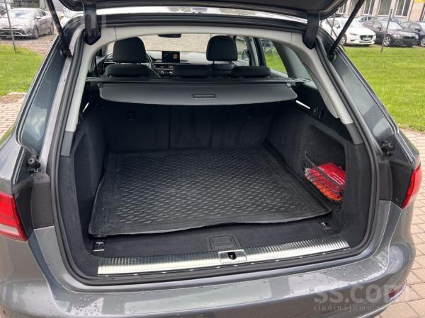 Grey Audi A4 2016 in Limbazi, with an engine capacity of 2.00 L and mileage of 278 thousand km for 10550 €, photo 8 on AUTOMOTO.COM.LV