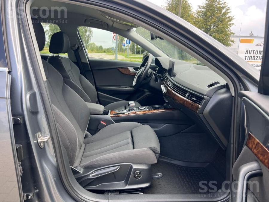 Grey Audi A4 2016 in Limbazi, with an engine capacity of 2.00 L and mileage of 278 thousand km for 9750 €, photo 12 on AUTOMOTO.COM.LV