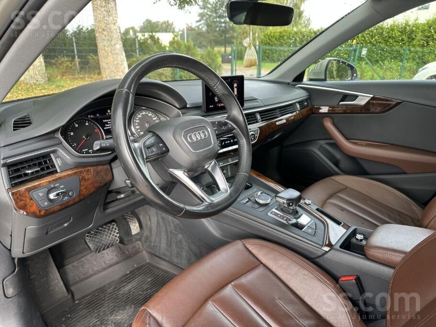 Pelēks Audi A4 2016 Rīga, ar dzinēja tilpumu 3.00 L un nobraukumu 173 tūkst. km par 14990 €, foto 10 vietnē AUTOMOTO.COM.LV
