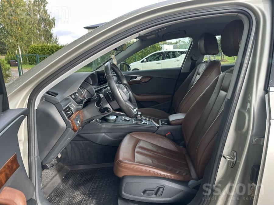 Pelēks Audi A4 2016 Rīga, ar dzinēja tilpumu 3.00 L un nobraukumu 173 tūkst. km par 14990 €, foto 11 vietnē AUTOMOTO.COM.LV