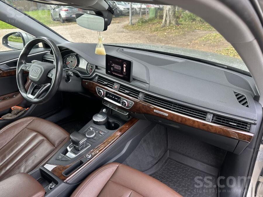Pelēks Audi A4 2016 Rīga, ar dzinēja tilpumu 3.00 L un nobraukumu 173 tūkst. km par 14990 €, foto 20 vietnē AUTOMOTO.COM.LV