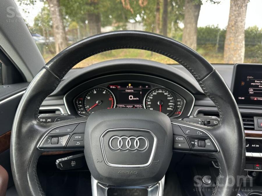 Pelēks Audi A4 2016 Rīga, ar dzinēja tilpumu 3.00 L un nobraukumu 173 tūkst. km par 14990 €, foto 21 vietnē AUTOMOTO.COM.LV