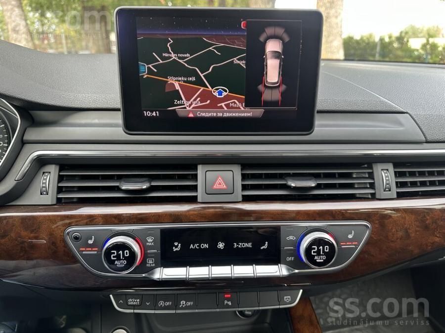 Pelēks Audi A4 2016 Rīga, ar dzinēja tilpumu 3.00 L un nobraukumu 173 tūkst. km par 14990 €, foto 23 vietnē AUTOMOTO.COM.LV