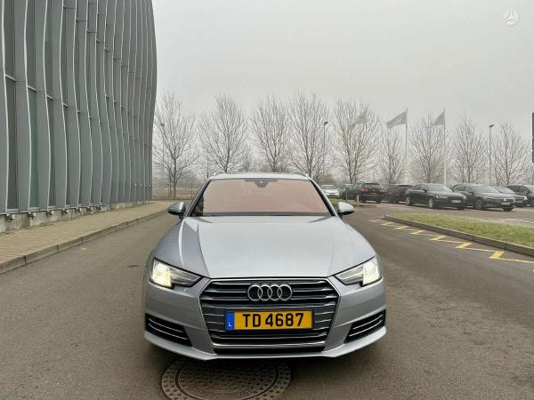 Grey Audi A4 2017 in Vilnius, with an engine capacity of 1.97 L and mileage of 207 thousand km for 12950 €, photo 2 on AUTOMOTO.COM.LV