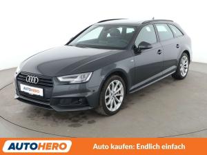 Grey Audi A4 2017 in Kaunas, with an engine capacity of 2.00 L and mileage of 88 thousand km for 27437 €, photo  on AUTOMOTO.COM.LV