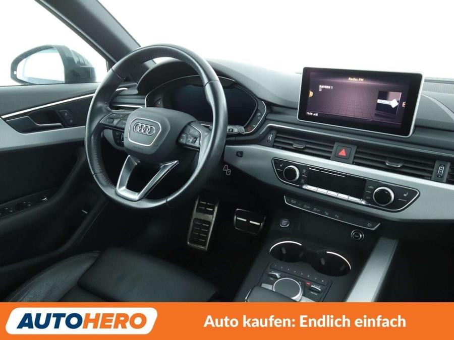 Pelēks Audi A4 2017 Kauņa, ar dzinēja tilpumu 2.00 L un nobraukumu 88 tūkst. km par 27437 €, foto 13 vietnē AUTOMOTO.COM.LV