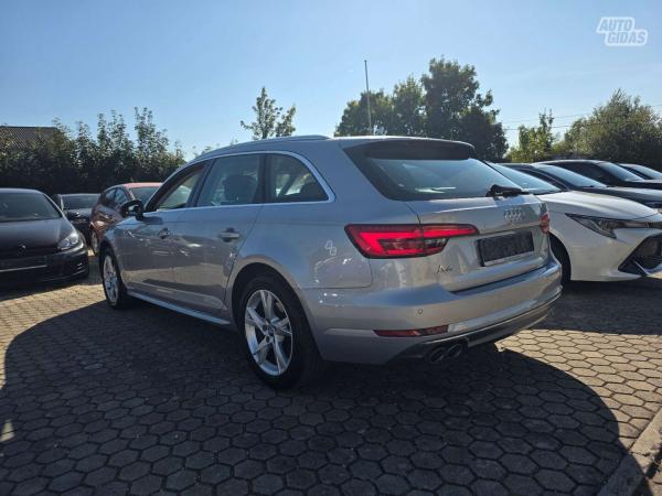 Grey Audi A4 2017 in Kaunas, with an engine capacity of 2.00 L and mileage of 93 thousand km for 22905 €, photo 3 on AUTOMOTO.COM.LV