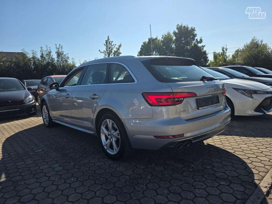 Pelēks Audi A4 2017 Kauņa, ar dzinēja tilpumu 2.00 L un nobraukumu 93 tūkst. km par 22905 €, foto 3 vietnē AUTOMOTO.COM.LV