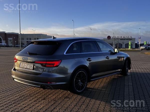 Grey Audi A4 2017 in Riga, with an engine capacity of 2.00 L and mileage of 254 thousand km for 16100 €, photo 4 on AUTOMOTO.COM.LV