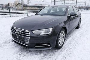 Pelēks Audi A4 2017 Šauļi, ar dzinēja tilpumu 1.97 L un nobraukumu 255 tūkst. km par 12699 €, foto  vietnē AUTOMOTO.COM.LV