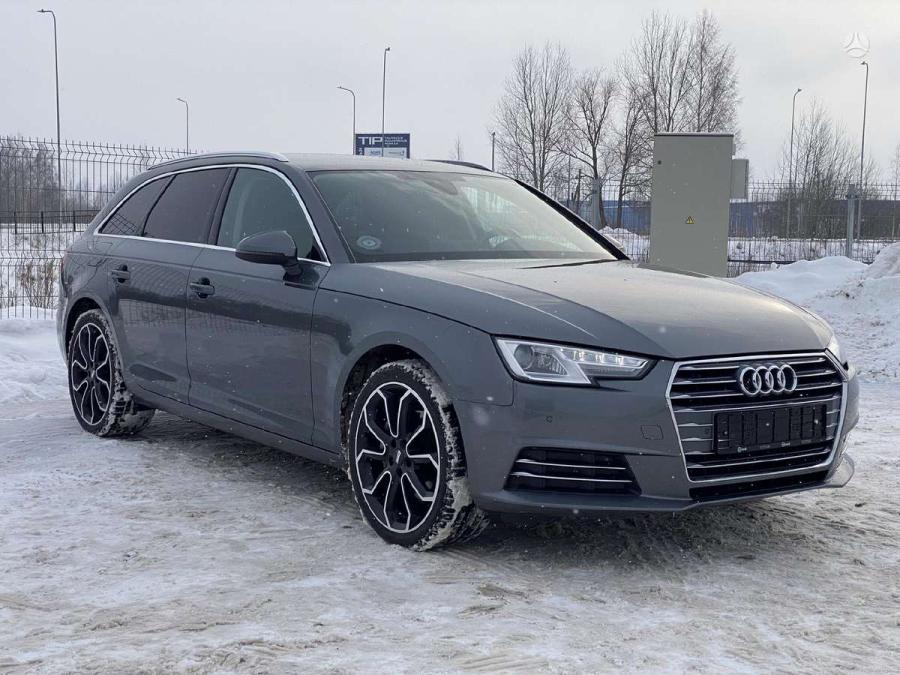 Grey Audi A4 2017 in Taurage, with an engine capacity of 1.97 L and mileage of 298 thousand km for 12999 €, photo 4 on AUTOMOTO.COM.LV