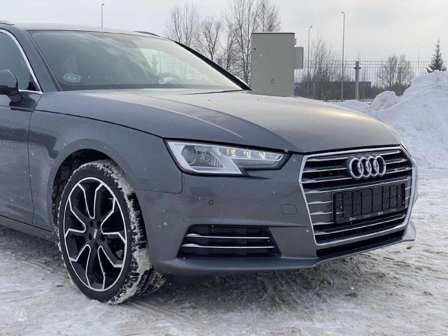 Grey Audi A4 2017 in Taurage, with an engine capacity of 1.97 L and mileage of 298 thousand km for 12999 €, photo 5 on AUTOMOTO.COM.LV