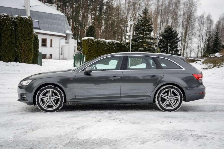 Pelēks Audi A4 2017 Elektrėnai, ar dzinēja tilpumu 1.97 L un nobraukumu 237 tūkst. km par 13600 €, foto 4 vietnē AUTOMOTO.COM.LV