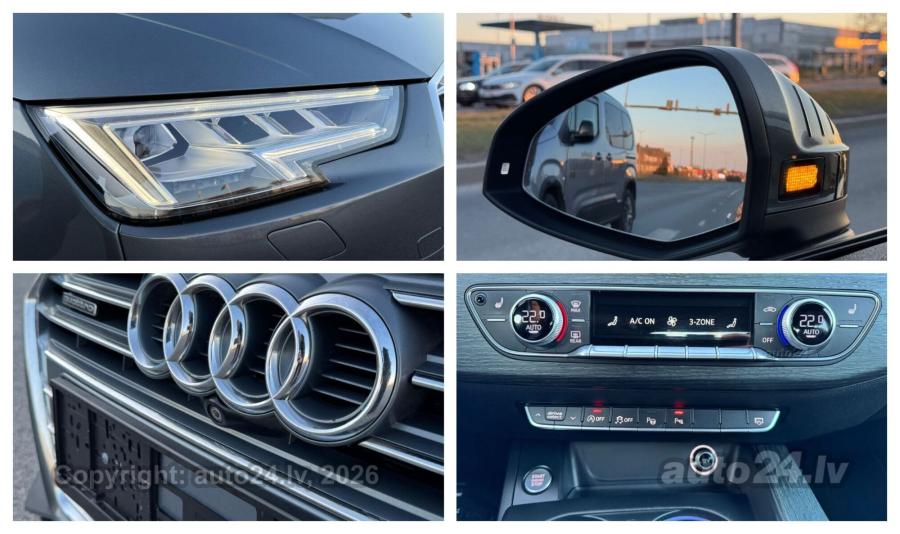 Grey Audi A4 2017 in Tartu, with an engine capacity of 2.00 L and mileage of 188 thousand km for 16999 €, photo 28 on AUTOMOTO.COM.LV