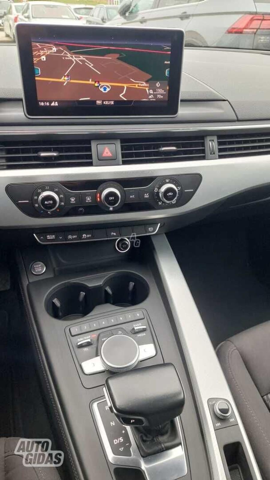 Pelēks Audi A4 2017 Kauņa, ar dzinēja tilpumu 2.00 L un nobraukumu 303 tūkst. km par 13800 €, foto 16 vietnē AUTOMOTO.COM.LV
