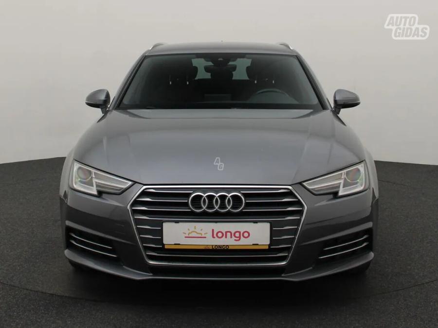 Grey Audi A4 2017 in Vilnius, with an engine capacity of 2.00 L and mileage of 214 thousand km for 14199 €, photo 4 on AUTOMOTO.COM.LV