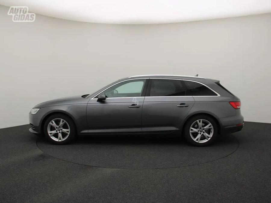Grey Audi A4 2017 in Vilnius, with an engine capacity of 2.00 L and mileage of 214 thousand km for 14199 €, photo 7 on AUTOMOTO.COM.LV