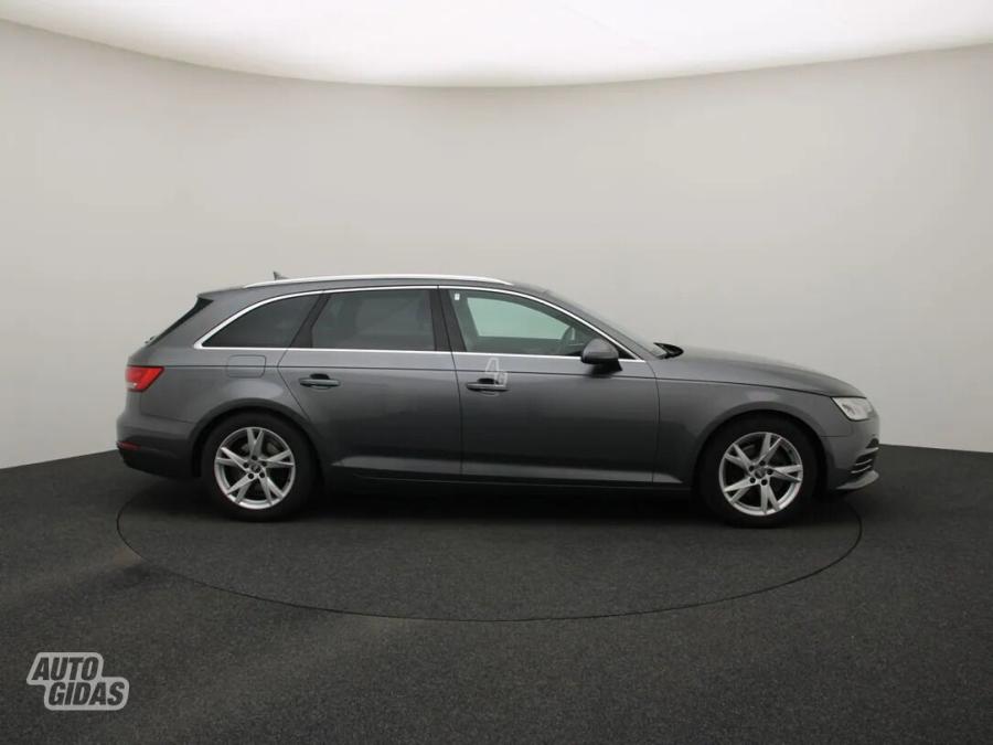 Grey Audi A4 2017 in Vilnius, with an engine capacity of 2.00 L and mileage of 214 thousand km for 14199 €, photo 10 on AUTOMOTO.COM.LV