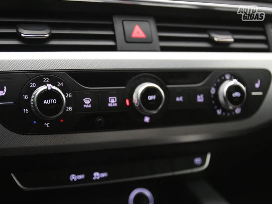 Grey Audi A4 2017 in Vilnius, with an engine capacity of 2.00 L and mileage of 214 thousand km for 14199 €, photo 21 on AUTOMOTO.COM.LV