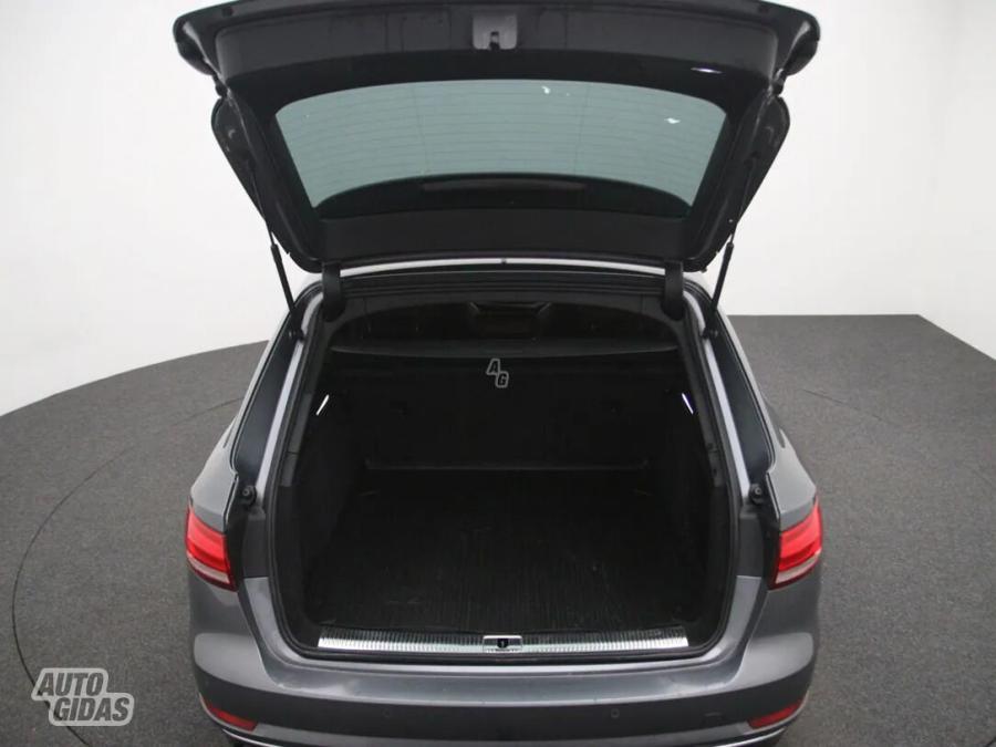 Grey Audi A4 2017 in Vilnius, with an engine capacity of 2.00 L and mileage of 214 thousand km for 14199 €, photo 33 on AUTOMOTO.COM.LV