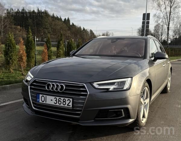 Grey Audi A4 2017 in Bauska, with an engine capacity of 2.00 L and mileage of 230 thousand km for 15500 €, photo  on AUTOMOTO.COM.LV