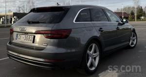 Pelēks Audi A4 2017 Bauska, ar dzinēja tilpumu 2.00 L un nobraukumu 230 tūkst. km par 15500 €, foto 7 vietnē AUTOMOTO.COM.LV