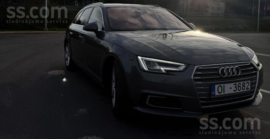 Pelēks Audi A4 2017 Bauska, ar dzinēja tilpumu 2.00 L un nobraukumu 230 tūkst. km par 15500 €, foto 8 vietnē AUTOMOTO.COM.LV