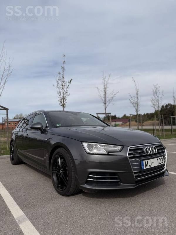 Pelēks Audi A4 2017 Valmiera, ar dzinēja tilpumu 2.00 L un nobraukumu 240 tūkst. km par 16850 €, foto 1 vietnē AUTOMOTO.COM.LV