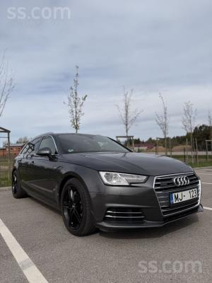 Pelēks Audi A4 2017 Valmiera, ar dzinēja tilpumu 2.00 L un nobraukumu 240 tūkst. km par 16850 €, foto  vietnē AUTOMOTO.COM.LV