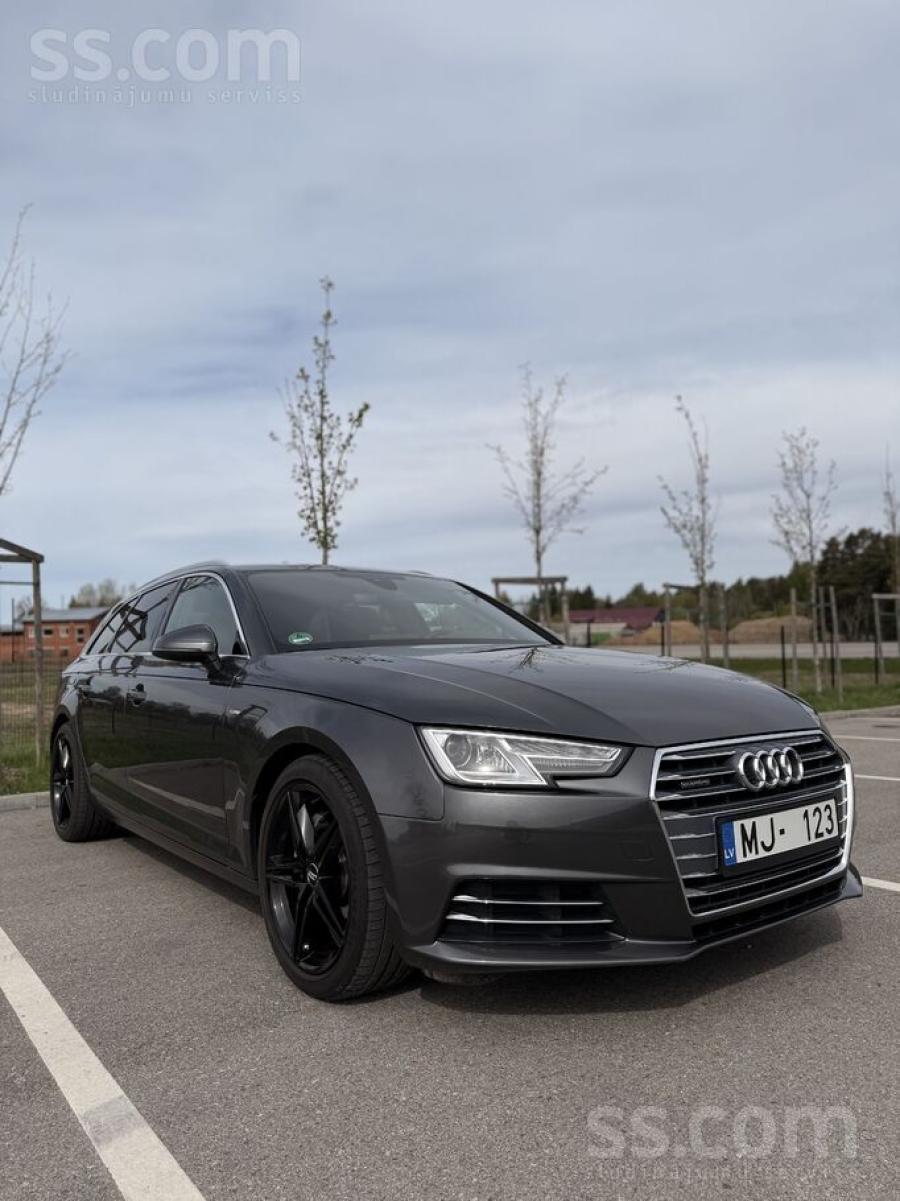 Pelēks Audi A4 2017 Valmiera, ar dzinēja tilpumu 2.00 L un nobraukumu 240 tūkst. km par 16850 €, foto 1 vietnē AUTOMOTO.COM.LV