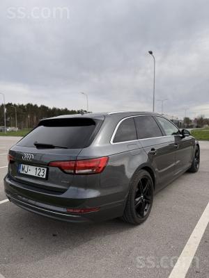 Pelēks Audi A4 2017 Valmiera, ar dzinēja tilpumu 2.00 L un nobraukumu 240 tūkst. km par 16850 €, foto 8 vietnē AUTOMOTO.COM.LV