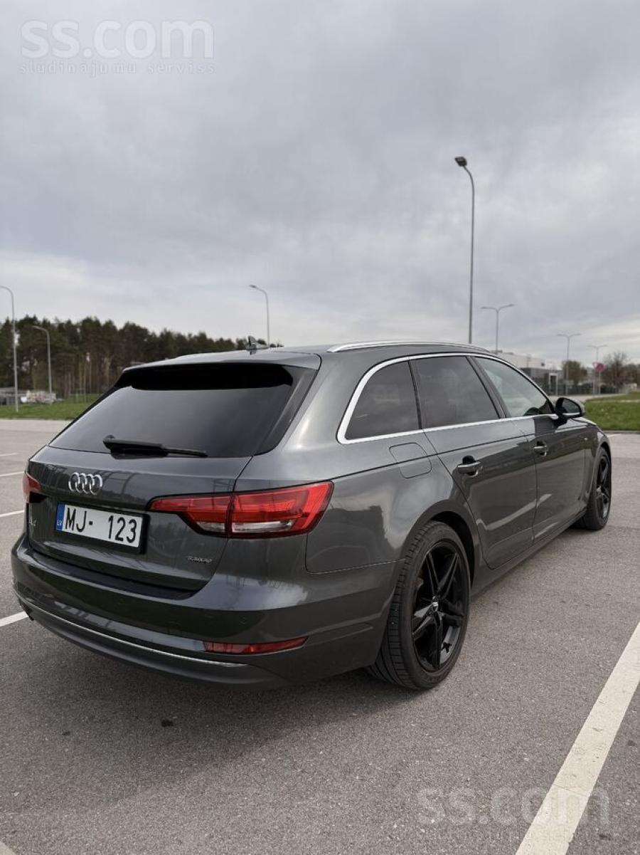 Pelēks Audi A4 2017 Valmiera, ar dzinēja tilpumu 2.00 L un nobraukumu 240 tūkst. km par 16850 €, foto 8 vietnē AUTOMOTO.COM.LV