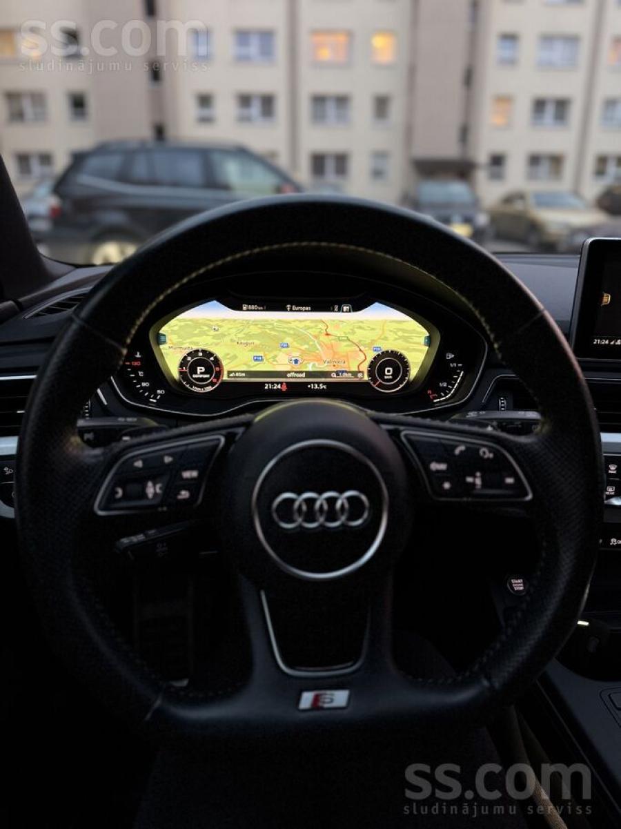 Pelēks Audi A4 2017 Valmiera, ar dzinēja tilpumu 2.00 L un nobraukumu 240 tūkst. km par 16850 €, foto 9 vietnē AUTOMOTO.COM.LV