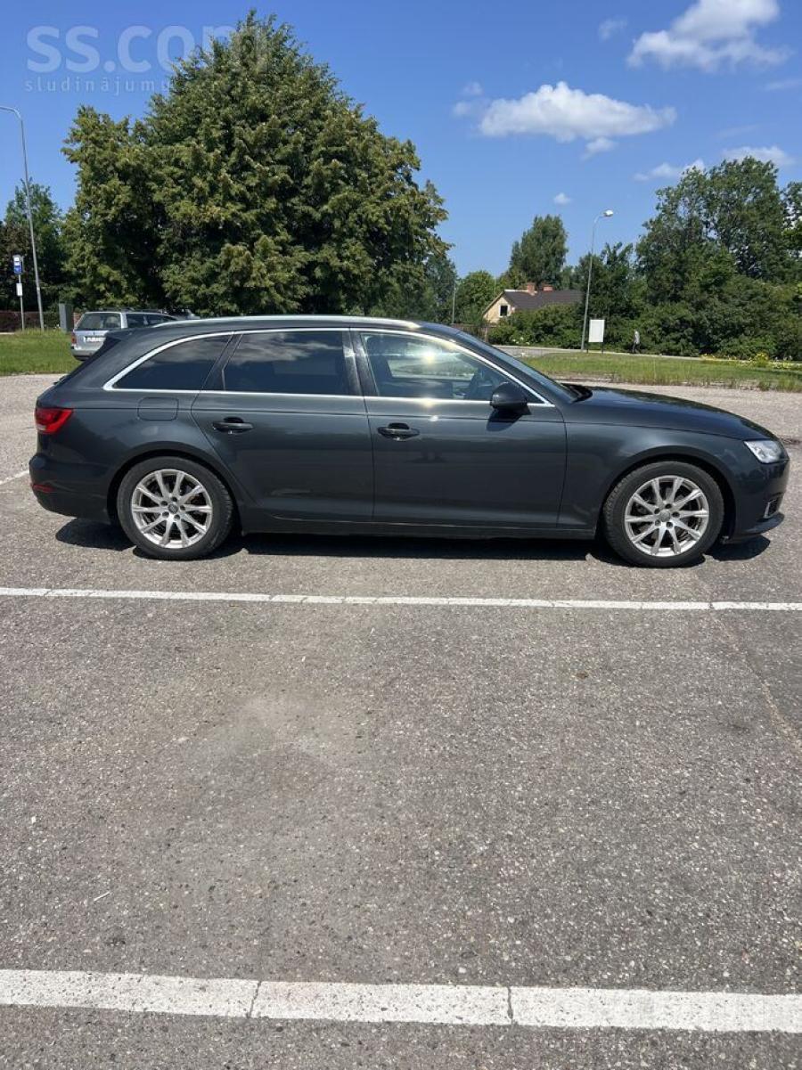 Pelēks Audi A4 2017 Kuldīga, ar dzinēja tilpumu 2.00 L un nobraukumu 340 tūkst. km par 9600 €, foto 5 vietnē AUTOMOTO.COM.LV
