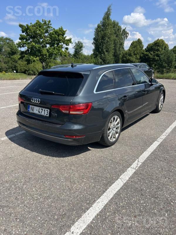 Pelēks Audi A4 2017 Kuldīga, ar dzinēja tilpumu 2.00 L un nobraukumu 340 tūkst. km par 9600 €, foto 6 vietnē AUTOMOTO.COM.LV