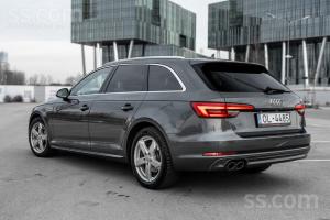 Grey Audi A4 2017 in Riga, with an engine capacity of 3.00 L and mileage of 228 thousand km for 13990 €, photo 3 on AUTOMOTO.COM.LV