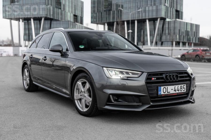 Grey Audi A4 2017 in Riga, with an engine capacity of 3.00 L and mileage of 228 thousand km for 13990 €, photo 4 on AUTOMOTO.COM.LV