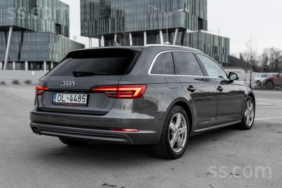 Grey Audi A4 2017 in Riga, with an engine capacity of 3.00 L and mileage of 228 thousand km for 13990 €, photo 5 on AUTOMOTO.COM.LV