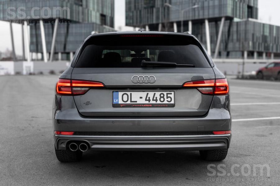 Grey Audi A4 2017 in Riga, with an engine capacity of 3.00 L and mileage of 228 thousand km for 13990 €, photo 7 on AUTOMOTO.COM.LV