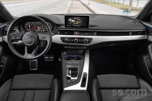 Grey Audi A4 2017 in Riga, with an engine capacity of 3.00 L and mileage of 228 thousand km for 13990 €, photo 8 on AUTOMOTO.COM.LV