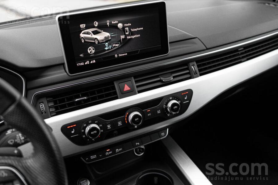Grey Audi A4 2017 in Riga, with an engine capacity of 3.00 L and mileage of 228 thousand km for 13990 €, photo 12 on AUTOMOTO.COM.LV