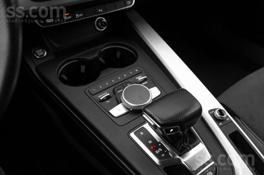 Grey Audi A4 2017 in Riga, with an engine capacity of 3.00 L and mileage of 228 thousand km for 13990 €, photo 14 on AUTOMOTO.COM.LV
