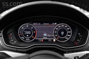 Grey Audi A4 2017 in Riga, with an engine capacity of 3.00 L and mileage of 228 thousand km for 13990 €, photo 16 on AUTOMOTO.COM.LV