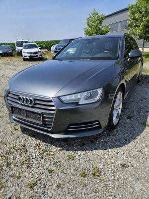 Pelēks Audi A4 2017 Anykščiai, ar dzinēja tilpumu 1.97 L un nobraukumu 248 tūkst. km par 10700 €, foto  vietnē AUTOMOTO.COM.LV