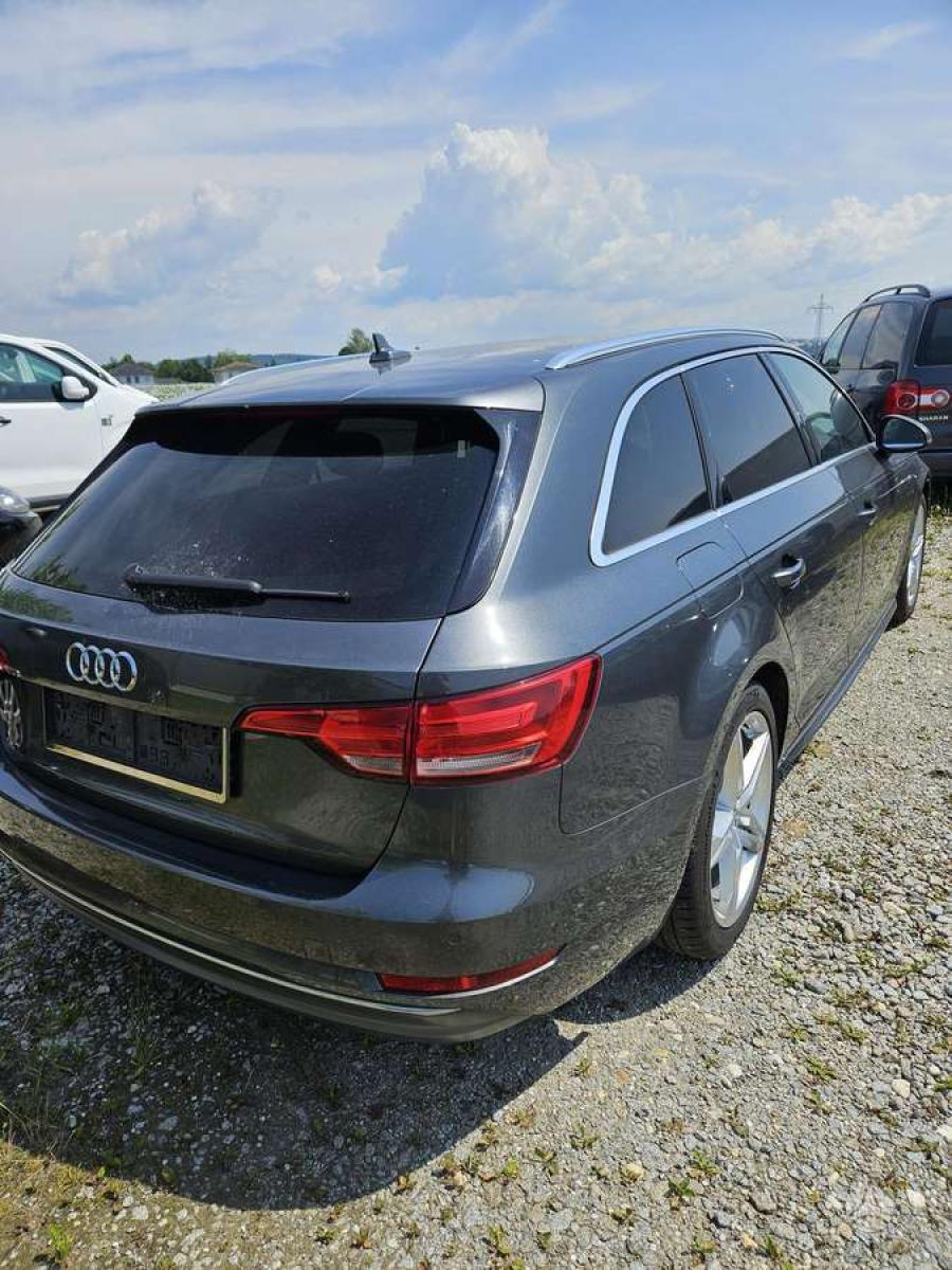 Pelēks Audi A4 2017 Anykščiai, ar dzinēja tilpumu 1.97 L un nobraukumu 248 tūkst. km par 10700 €, foto 4 vietnē AUTOMOTO.COM.LV