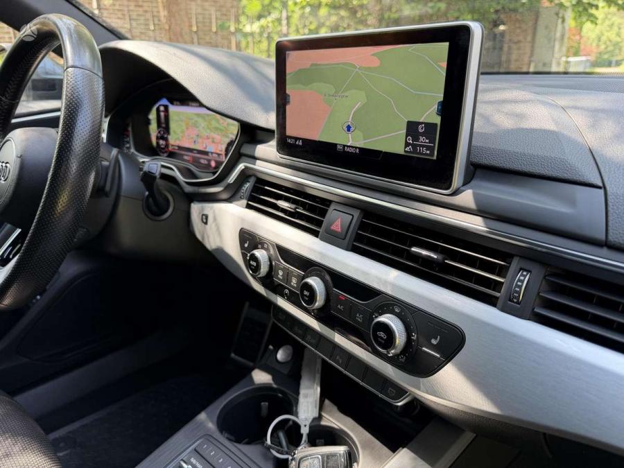Pelēks Audi A4 2017 Utena, ar dzinēja tilpumu 1.97 L un nobraukumu 232 tūkst. km par 12850 €, foto 13 vietnē AUTOMOTO.COM.LV