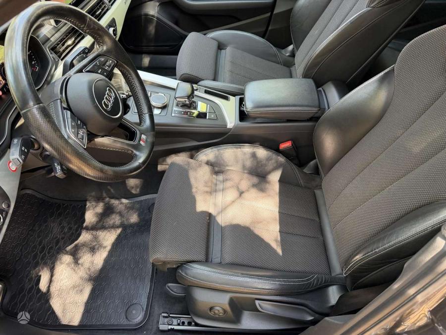 Pelēks Audi A4 2017 Utena, ar dzinēja tilpumu 1.97 L un nobraukumu 232 tūkst. km par 12850 €, foto 17 vietnē AUTOMOTO.COM.LV