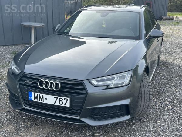 Grey Audi A4 2017 in Riga, with an engine capacity of 3.00 L and mileage of 281 thousand km for 12900 €, photo 1 on AUTOMOTO.COM.LV