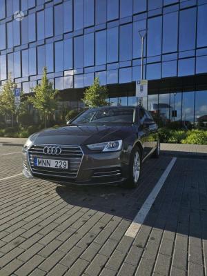 Pelēks Audi A4 2017 Viļņa, ar dzinēja tilpumu 2.00 L un nobraukumu 290 tūkst. km par 9999 €, foto 3 vietnē AUTOMOTO.COM.LV