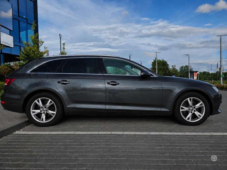 Pelēks Audi A4 2017 Viļņa, ar dzinēja tilpumu 2.00 L un nobraukumu 290 tūkst. km par 9999 €, foto 5 vietnē AUTOMOTO.COM.LV